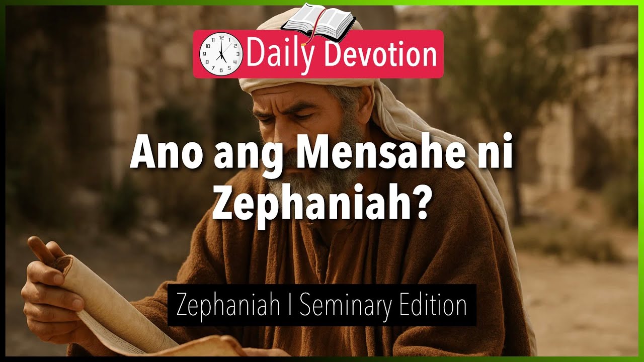 November 26: Ano ang Mensahe ni Zephaniah? - Zephaniah - Zephaniah 1:14 ...