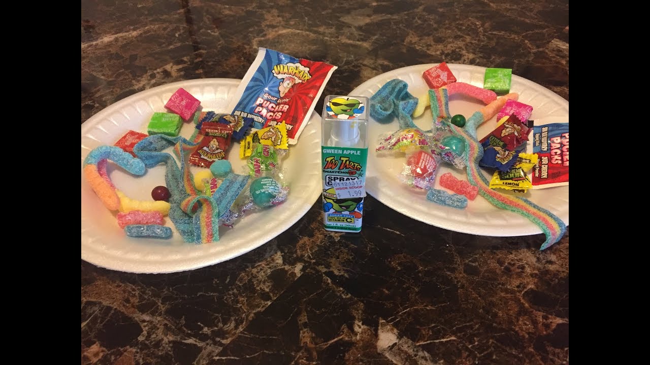 WE DID THE EXTREME SOUR CHALLENGE - YouTube