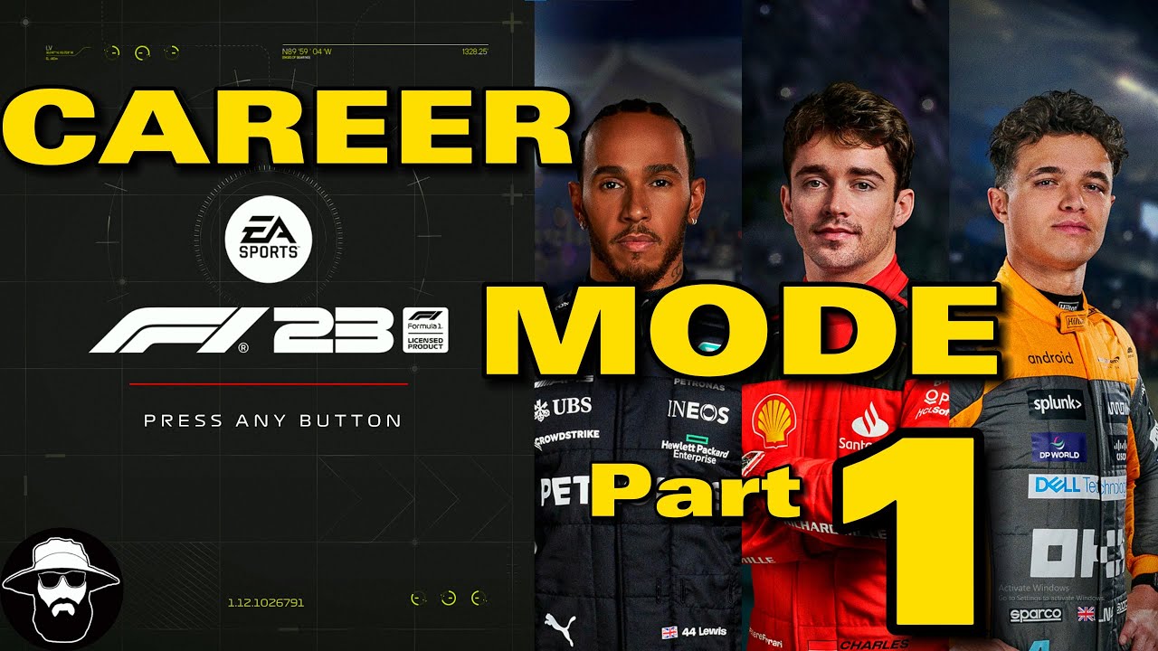F1 23 - F2 DRIVER CAREER MODE Part 1! - Full Gameplay (PC) - YouTube