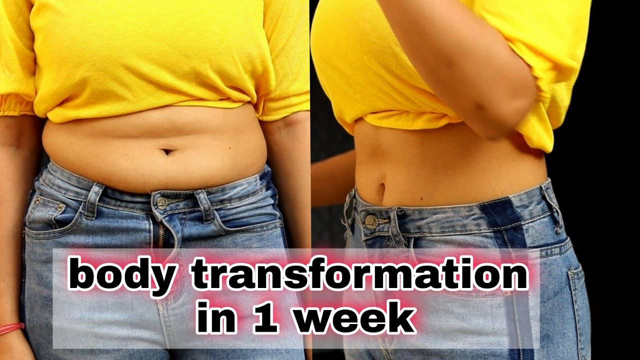 my 1 week body transformation vlog | @chloeting | weight loss | ruru ki ...