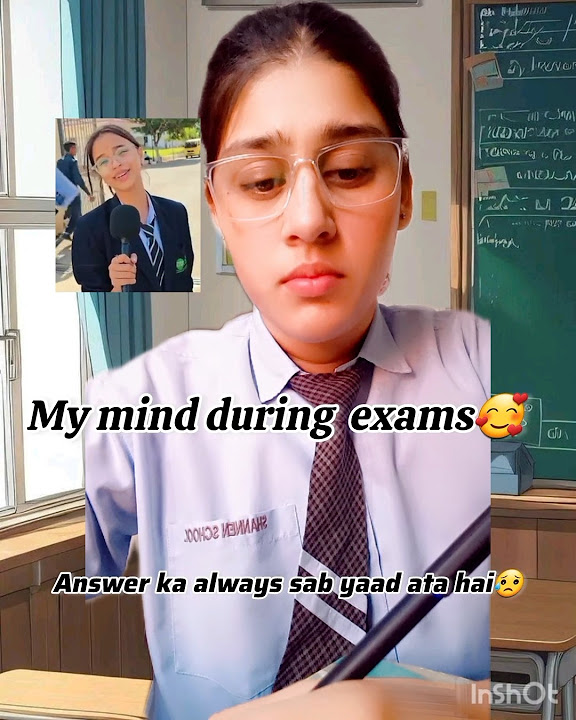 Mind during exams 😅#relatable #viral #funny #shorts #youtube #exams #fyp #school #topper# ...
