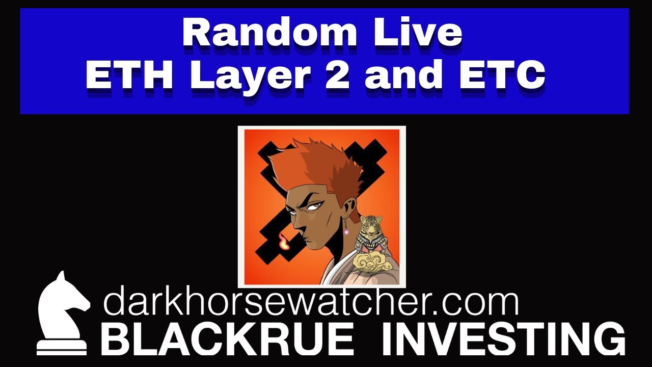Live Stream - Eth Layer 2 and questions - Blackrue Investing - YouTube