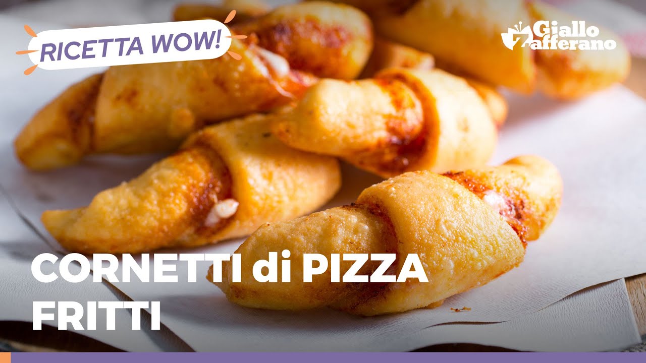 CORNETTI….DI PIZZA! 🥐🍕 STREPITOSI, DA PROVARE SUBITO! 🤤😋 - YouTube