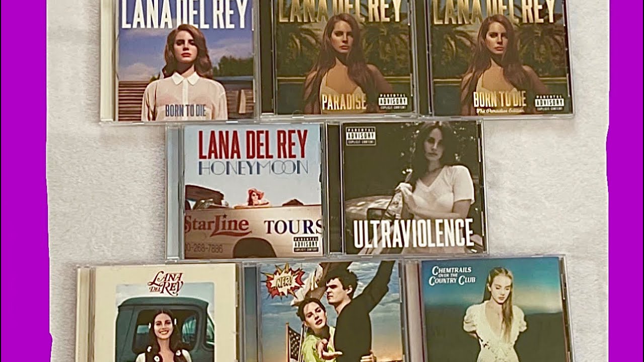My Lana Del Rey Cd Collection Youtube