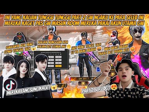 INI YANG KALIAN TUNGGU-TUNGGU PART 2 GW NGAKU KE PARA SELEB TIKTOK GW LANGSUNG GANTI AKUN UTAMA !!