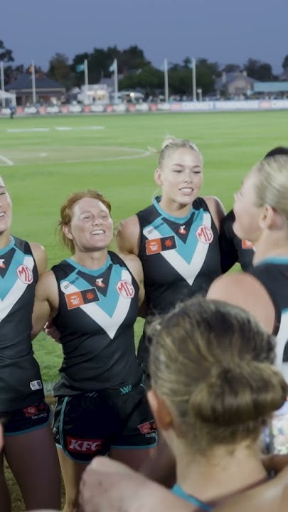 a night to remember ️ #pafc #afl #aflw - YouTube