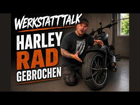 Werkstatttalk – Harley-Davidson Rad gebrochen, Fertigstellung Fat Boy mit Thunderbike Atlas Lenker