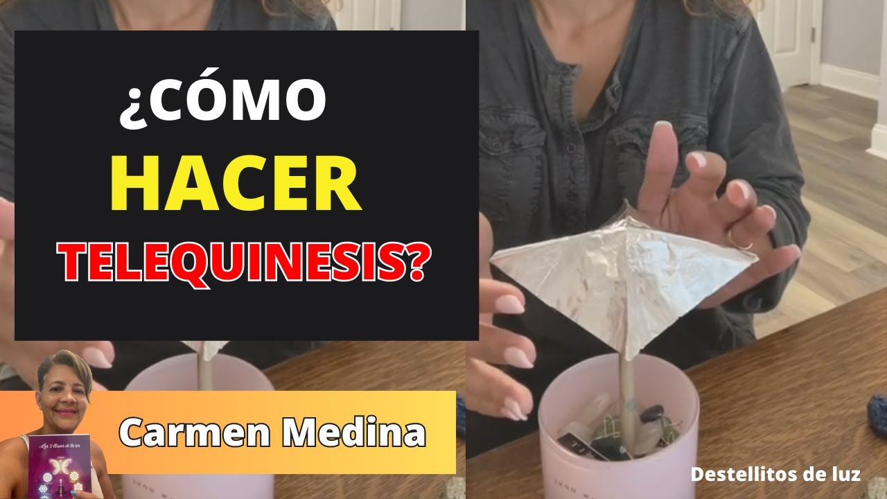 ¿CÓMO HACER TELEQUINESIS? - YouTube