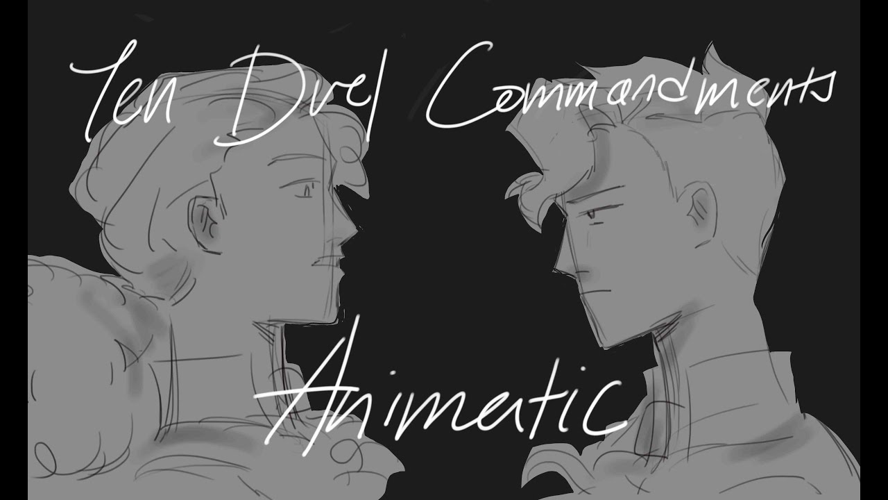 Ten Duel Commandments II HAMILTON ANIMATIC IN 2024?!?1?!! - YouTube