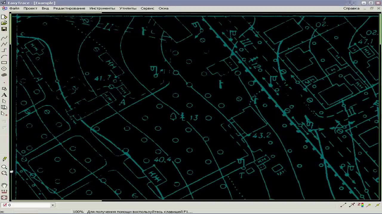 Создание проекта в Easy Trace 7.0 - YouTube
