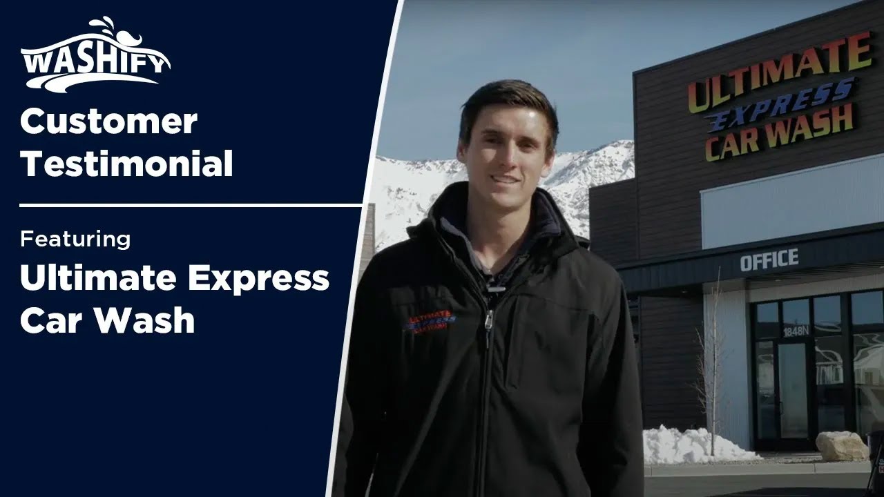 Washify's PlateID License Plate Recognition: Ultimate Express Car Wash - YouTube