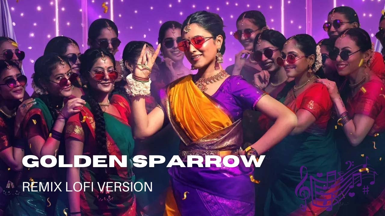 REMIX Golden Sparrow Lyric Video | Dhanush | Priyanka Mohan | Pavish ...