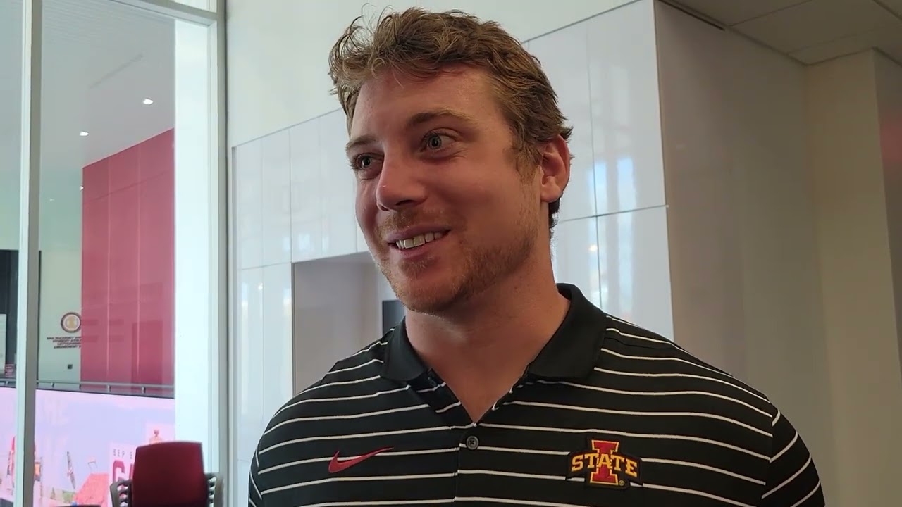 CFTV: Colby Reeder talks first game at Jack Trice Stadium - YouTube