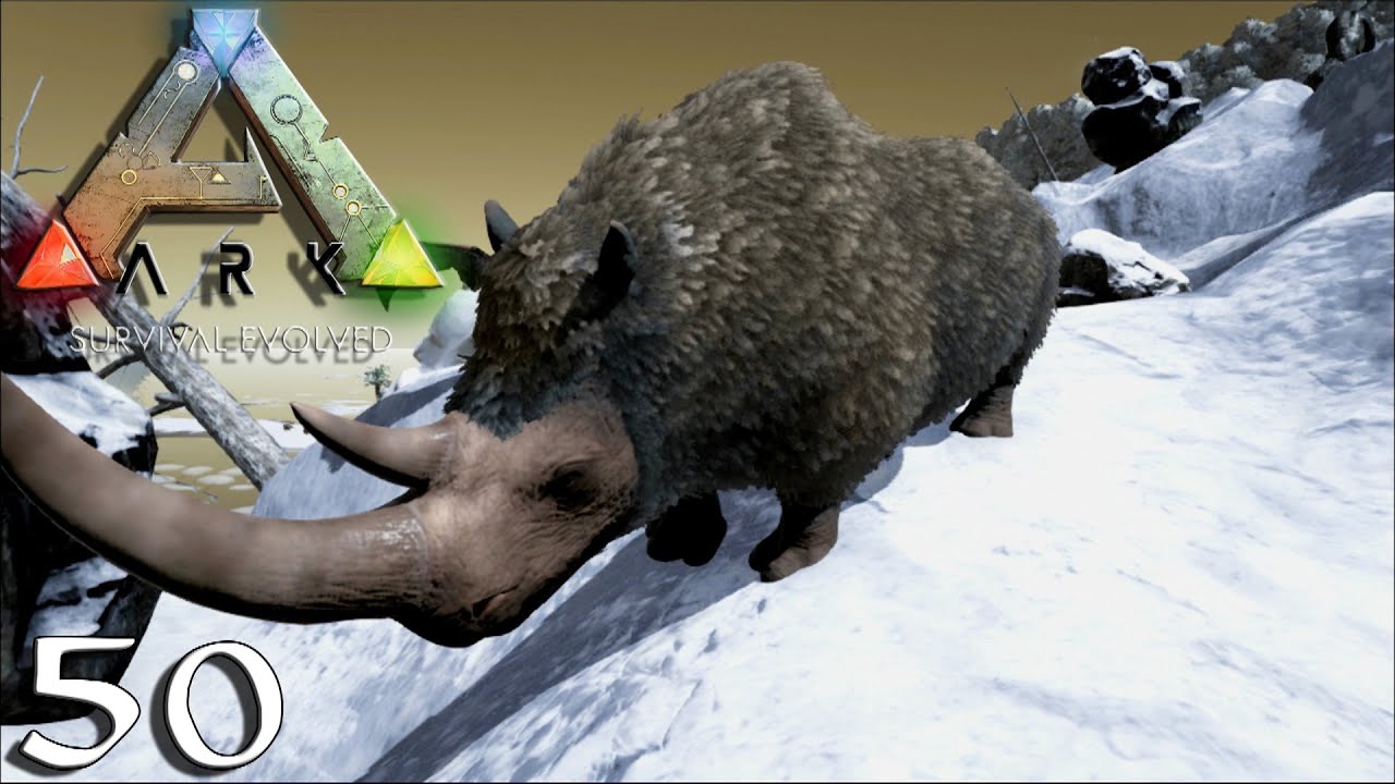 Ark : Survival Evolved 50 - Le Rhinocéros Laineux - royleviking [FR HD ...