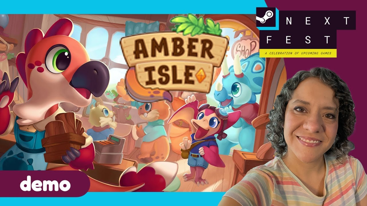 DEMO: Amber Isle #SteamNextFest - YouTube