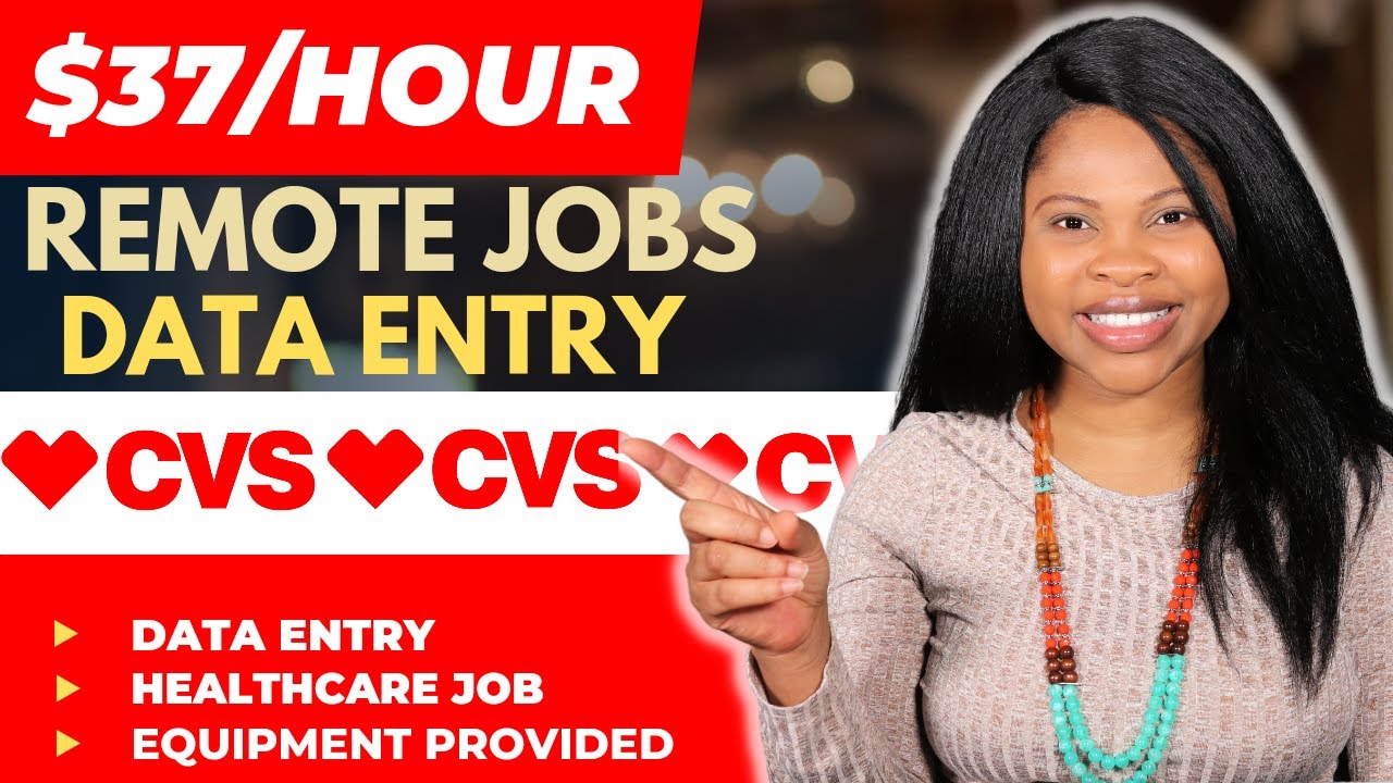 Remote Jobs Hiring Right Now | Data Entry, Healthcare w/AbsKids,Cvs ...