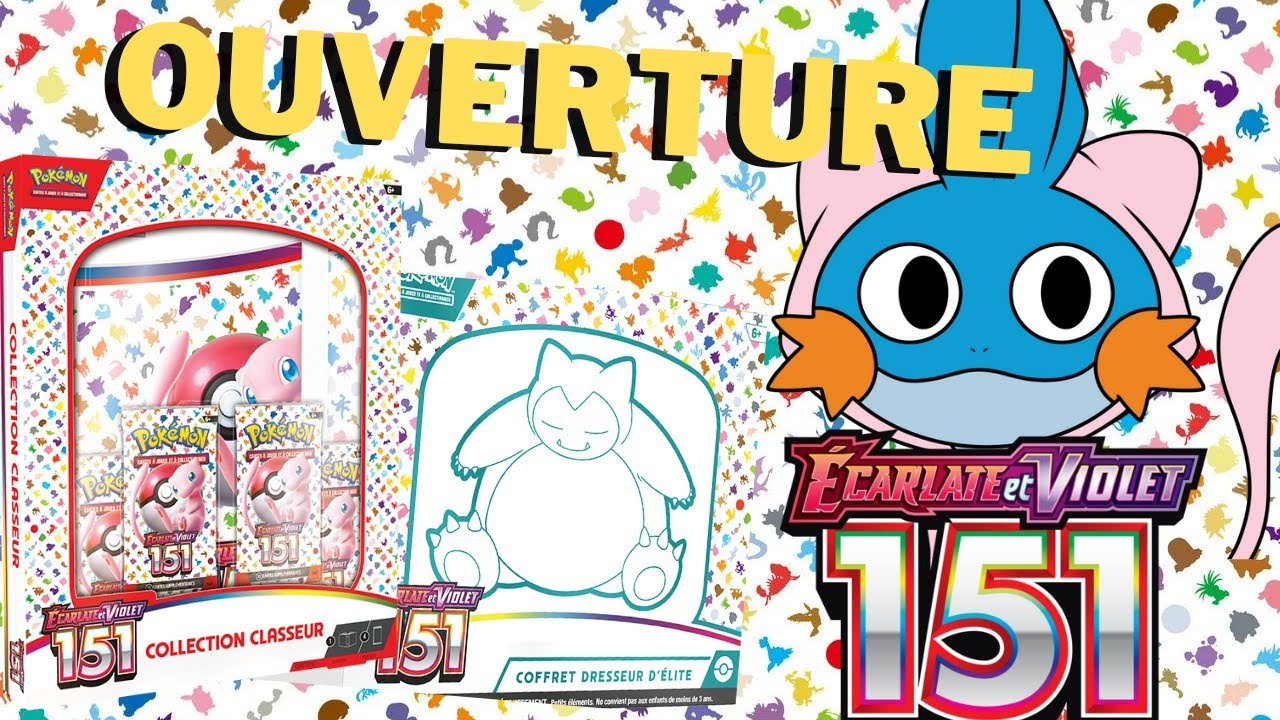 OUVERTURE ETB et coffret classeur 151 👀 - YouTube