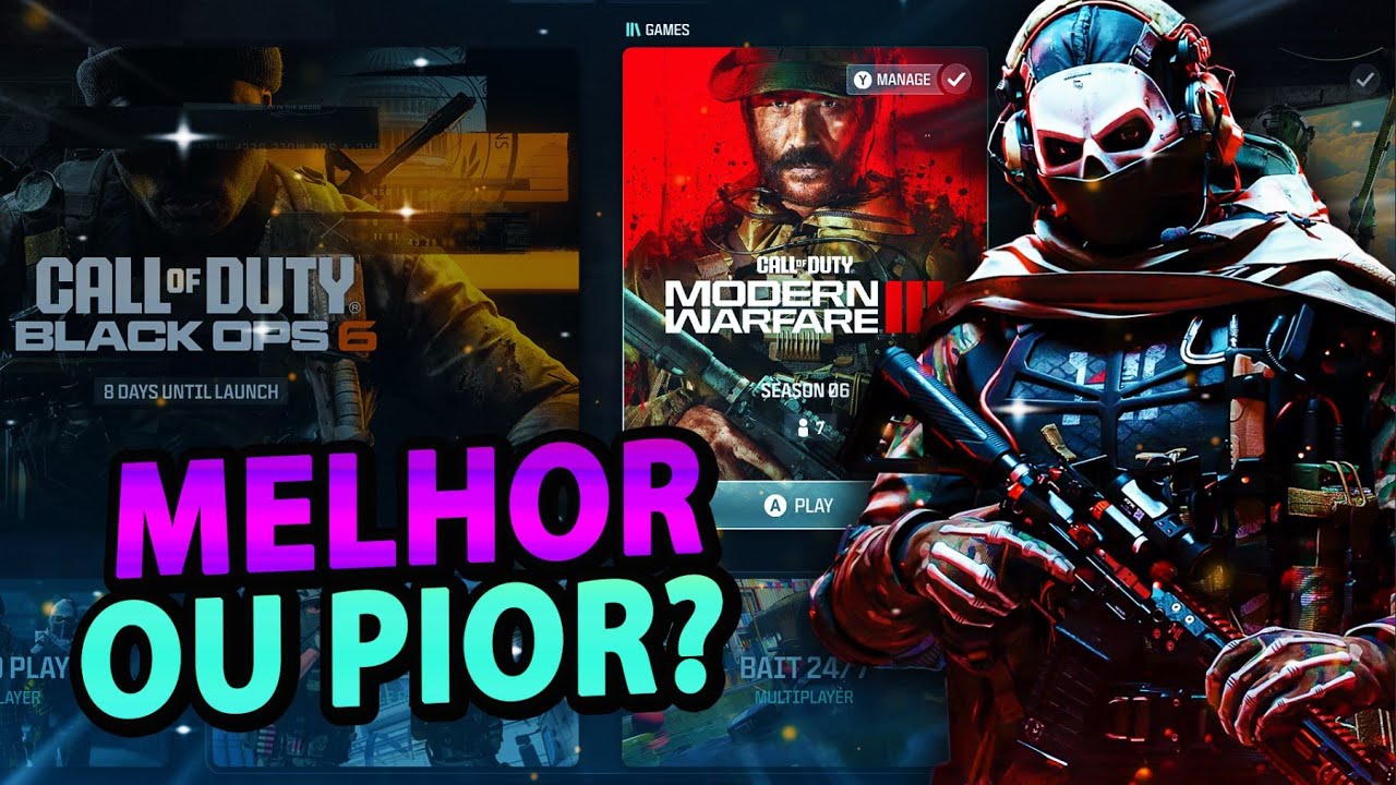 MOSTRARAM os NOVOS MENUS/INTERFACE do COD!! (+ NOVIDADES DO BO6) - YouTube