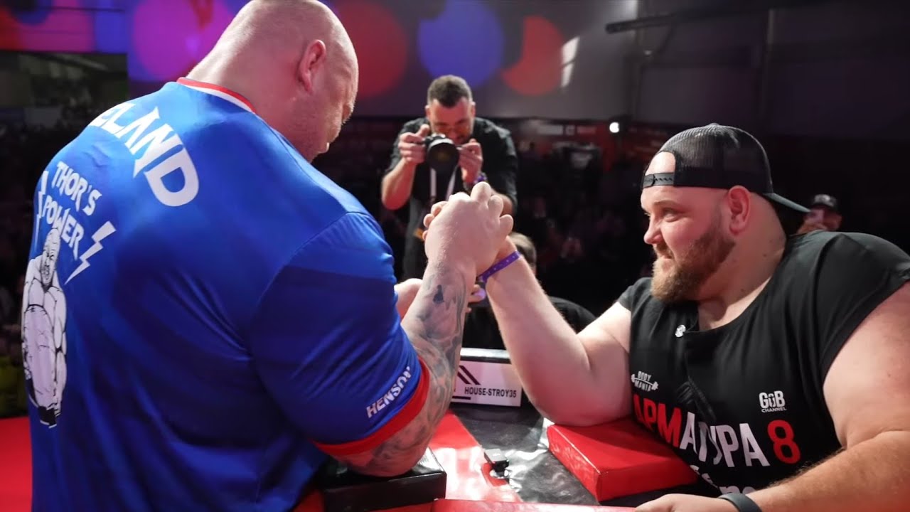 W.T.F HALF THOR KNOWS HOW TO PRESS - YouTube