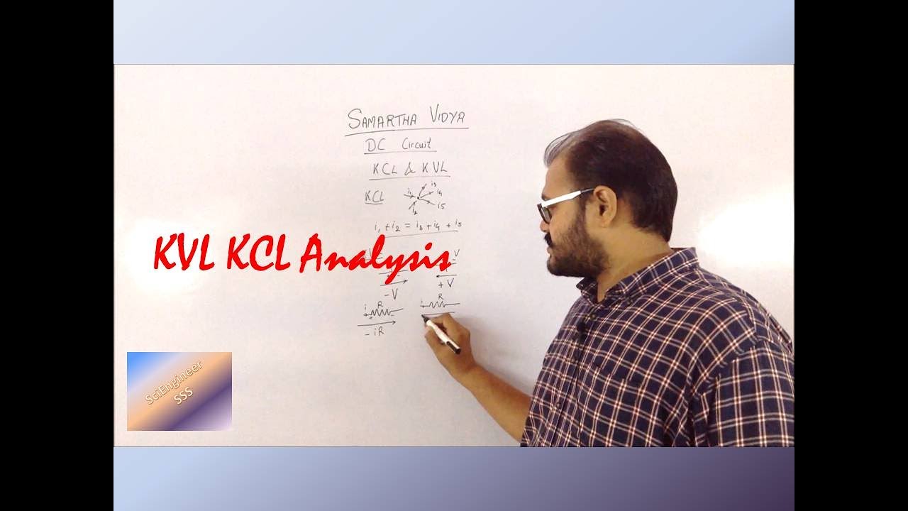 Solving method for KVL KCL Analysis? - YouTube