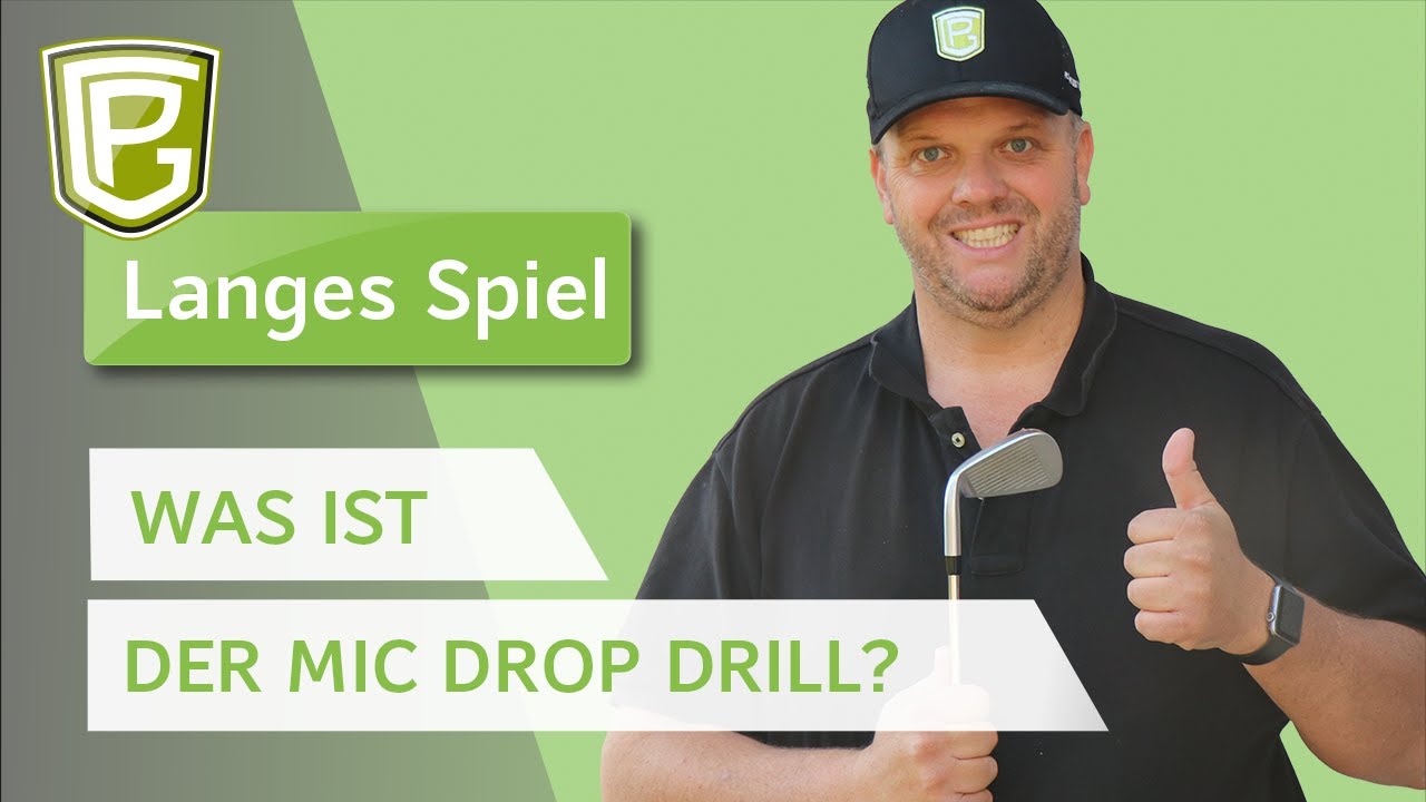 Golf lernen mit dem genialen "Mic Drop Drill" - sofort konstante ...