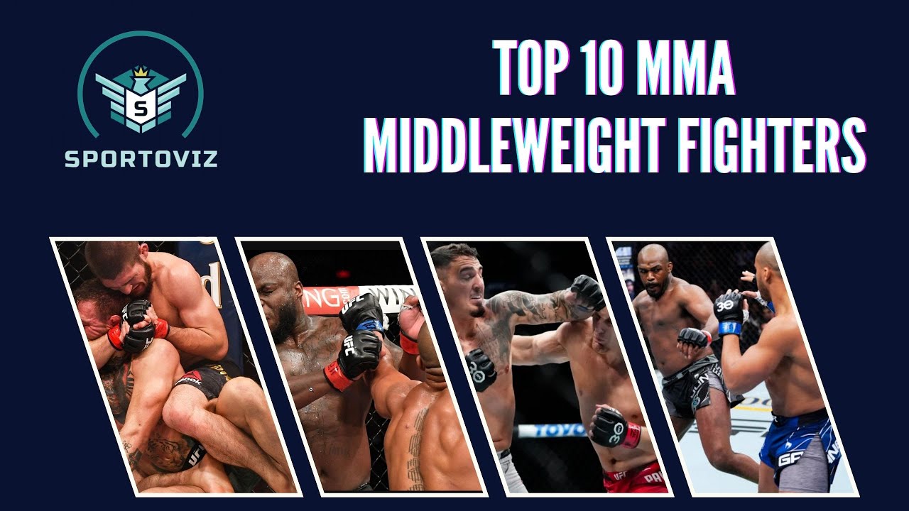 Top 10 Ranking of Middleweight UFC MMA Fighters Compilation - YouTube