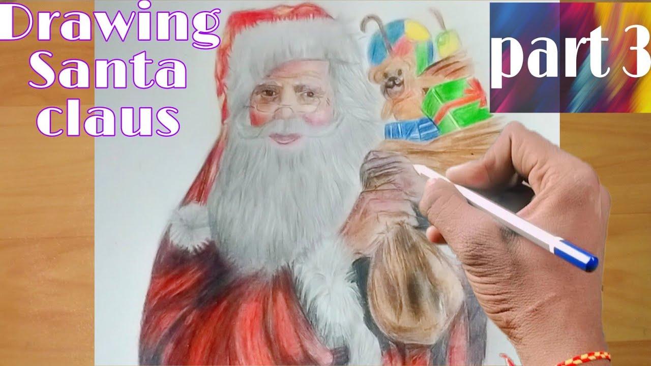 Santa claus/how to make Santa/part 3 - YouTube