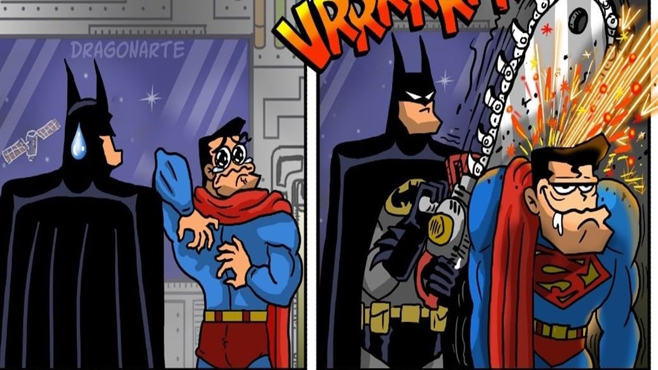 Funny Side Of Superheroes In Hilarious Comics - YouTube