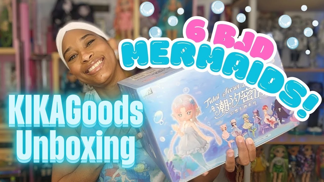 Unboxing 6 Antu Secret Language Mermaid Blind Box Unboxings from ...