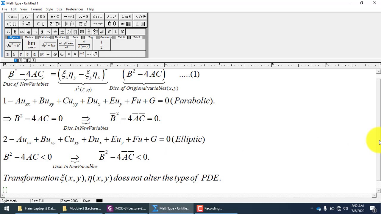 9 Canonical Forms Of Second Order Partial Differential Equations 9-canonical-forms-of-second-order-partial-differential-equations