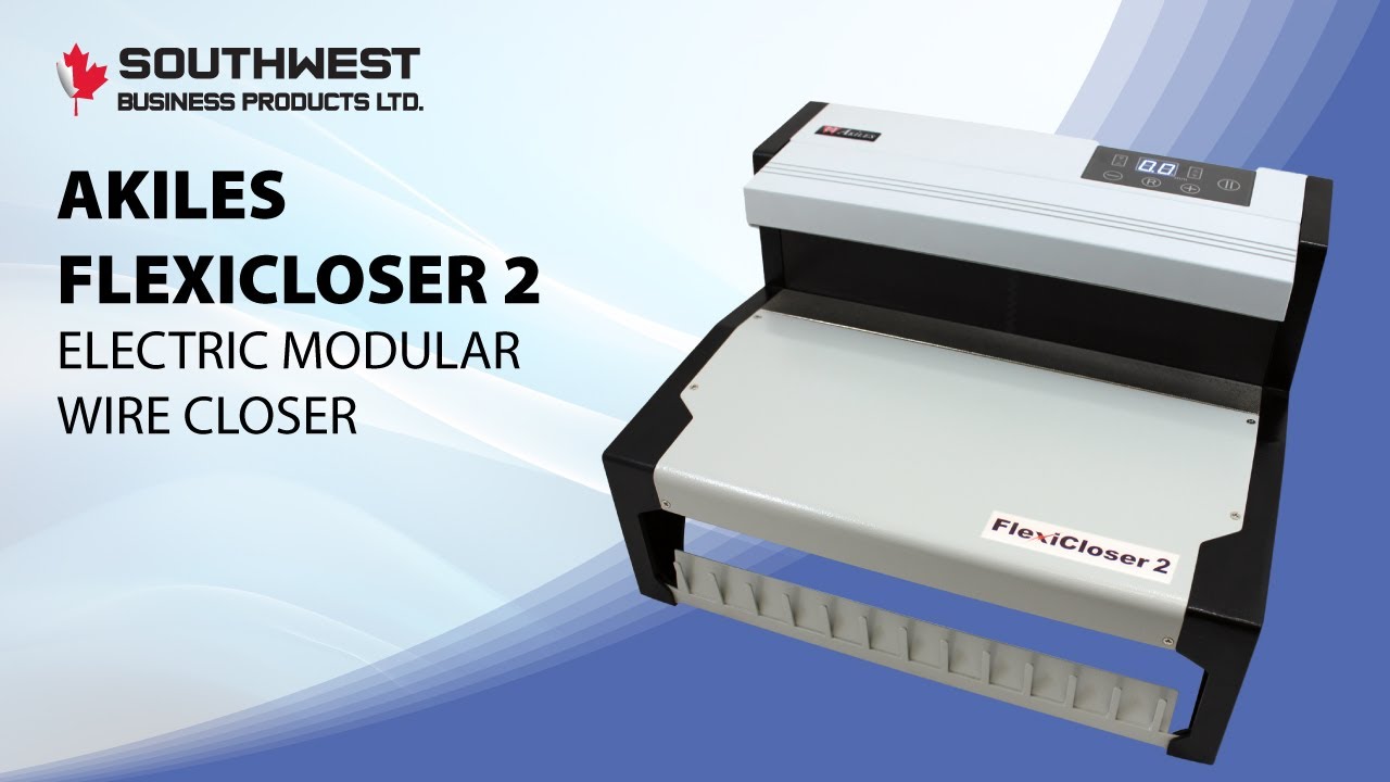 Akiles Flexicloser 2 - Electric Modular Wire Closer - YouTube