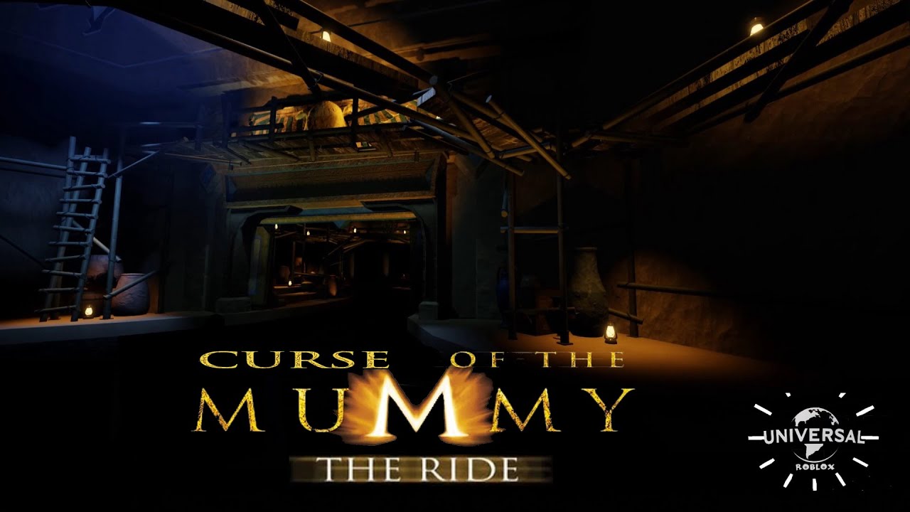 Curse Of The Mummy Ride Roblox - YouTube