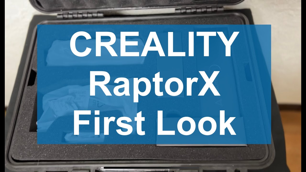 Creality RaptorX First Look - YouTube
