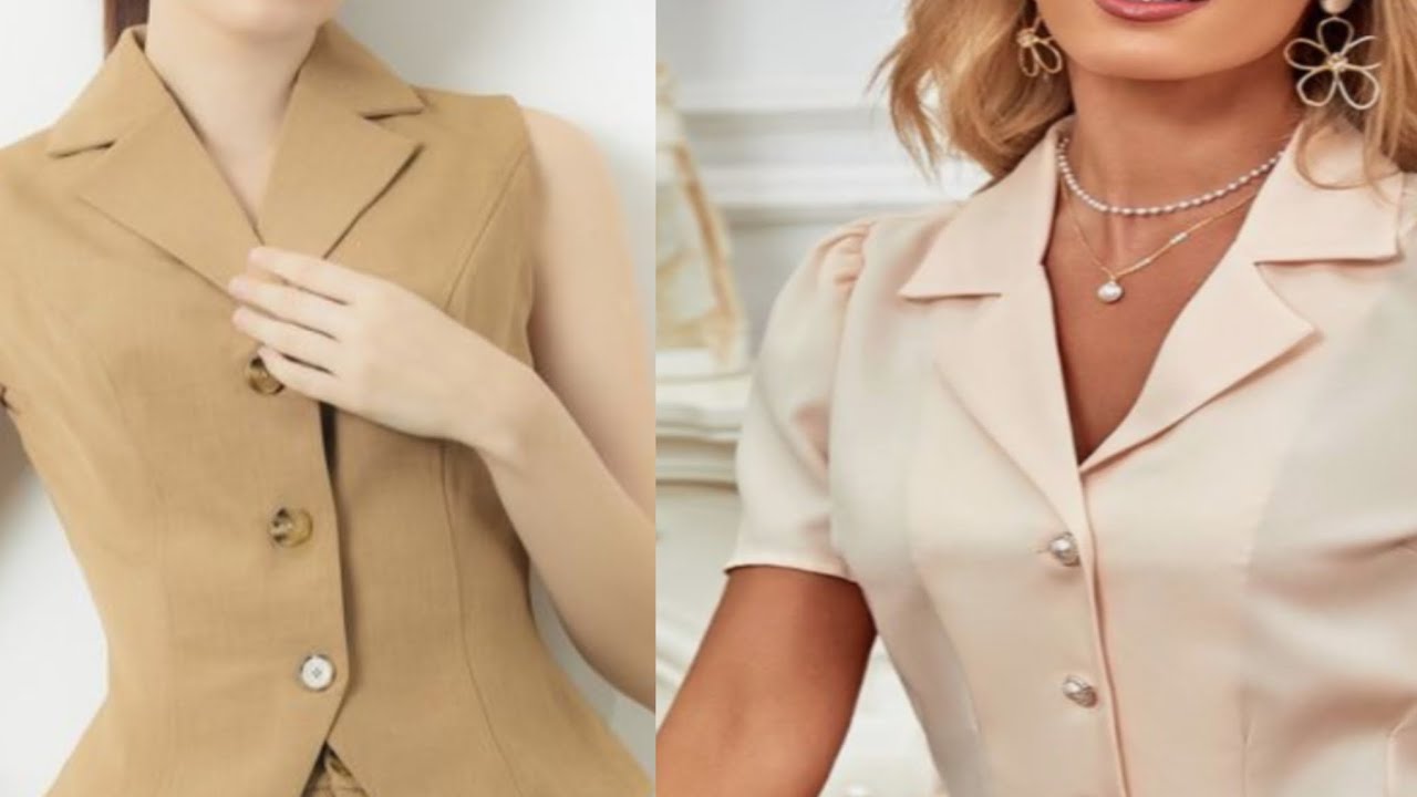 How to Cut to Sew Notch-Collar Pattern - YouTube