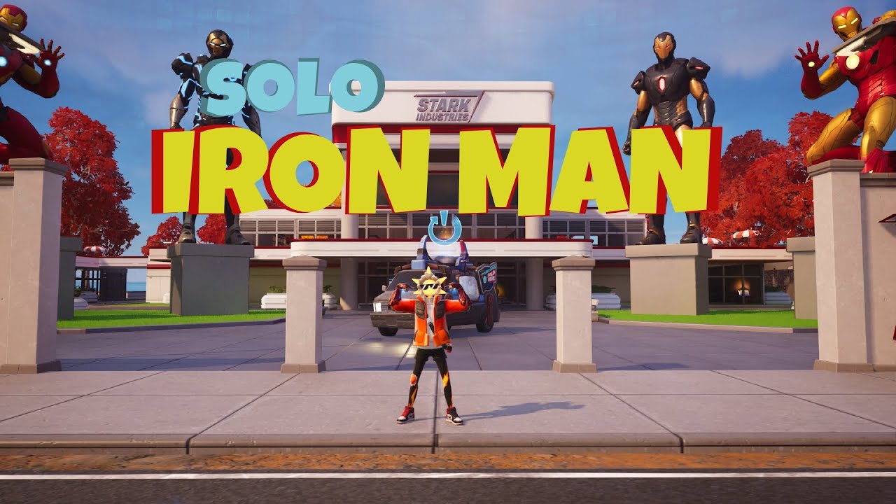 Ganando Blitz solo con Botas y Guantes de Iron Man🦸🏻‍♂️#fortnite # ...