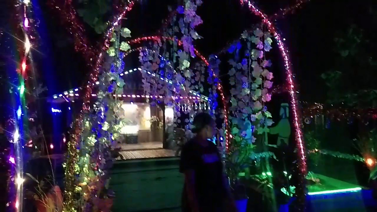 Pondok Natal 2020 kota Serui - YouTube