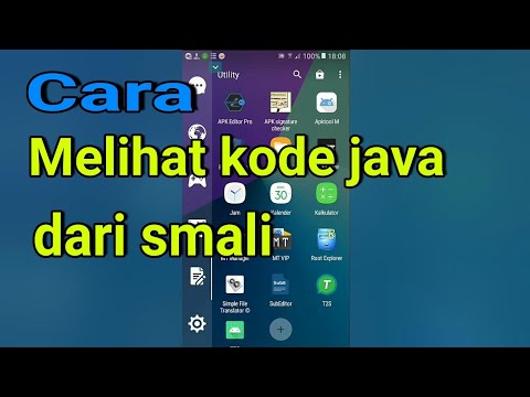 Cara melihat kode Java dari Smali - YouTube