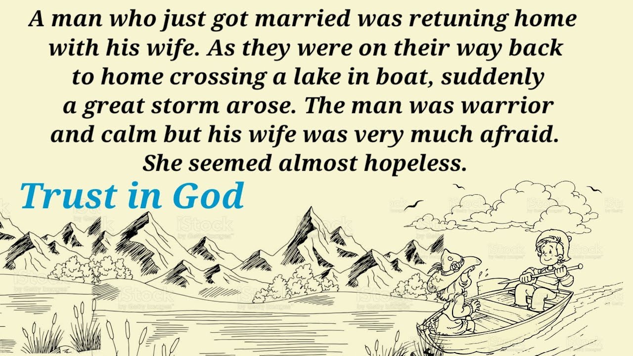 Trust in God||short story in english||english listening practice||story ...