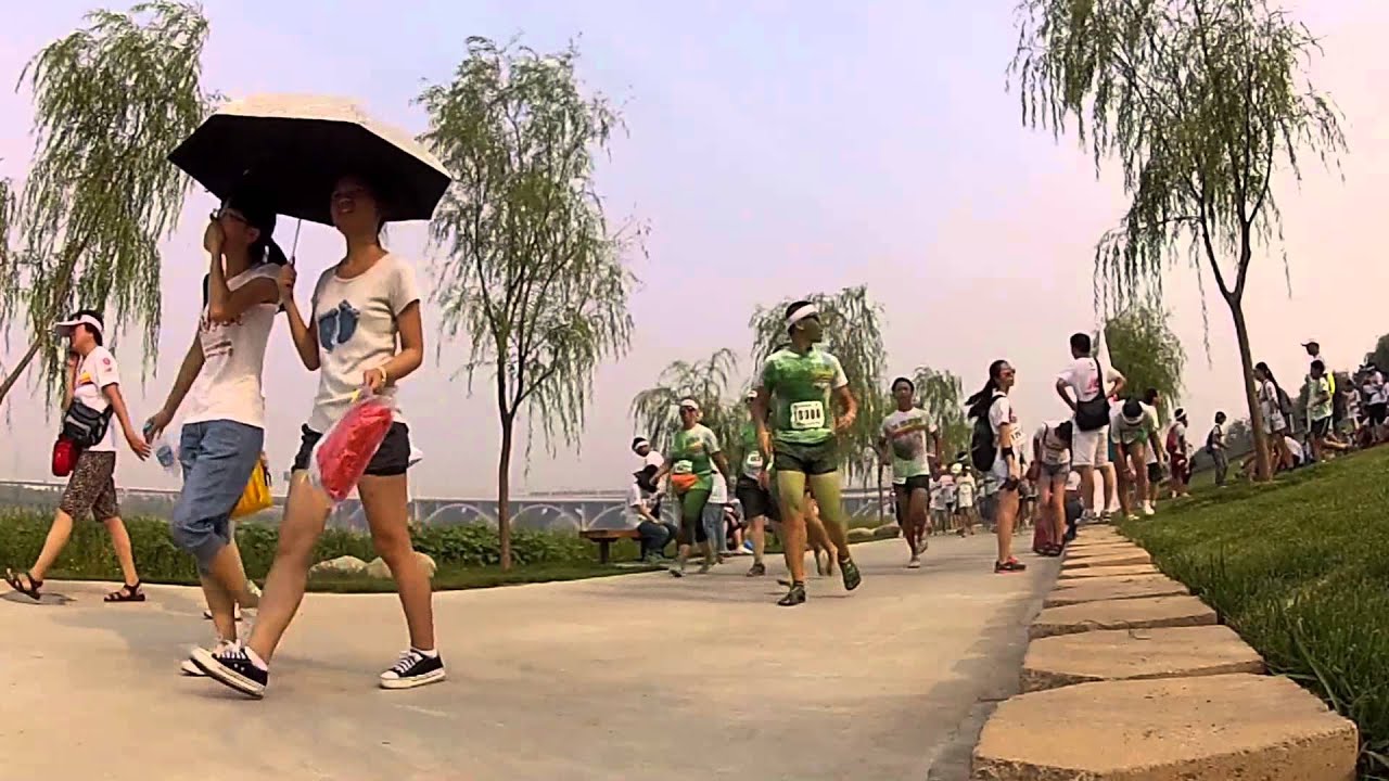 Running in Beijing 2013 - YouTube