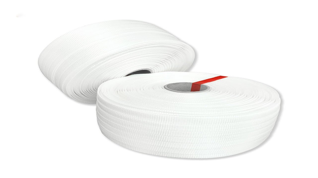 pe fiber strapping band production line, composite polyester fiber ...