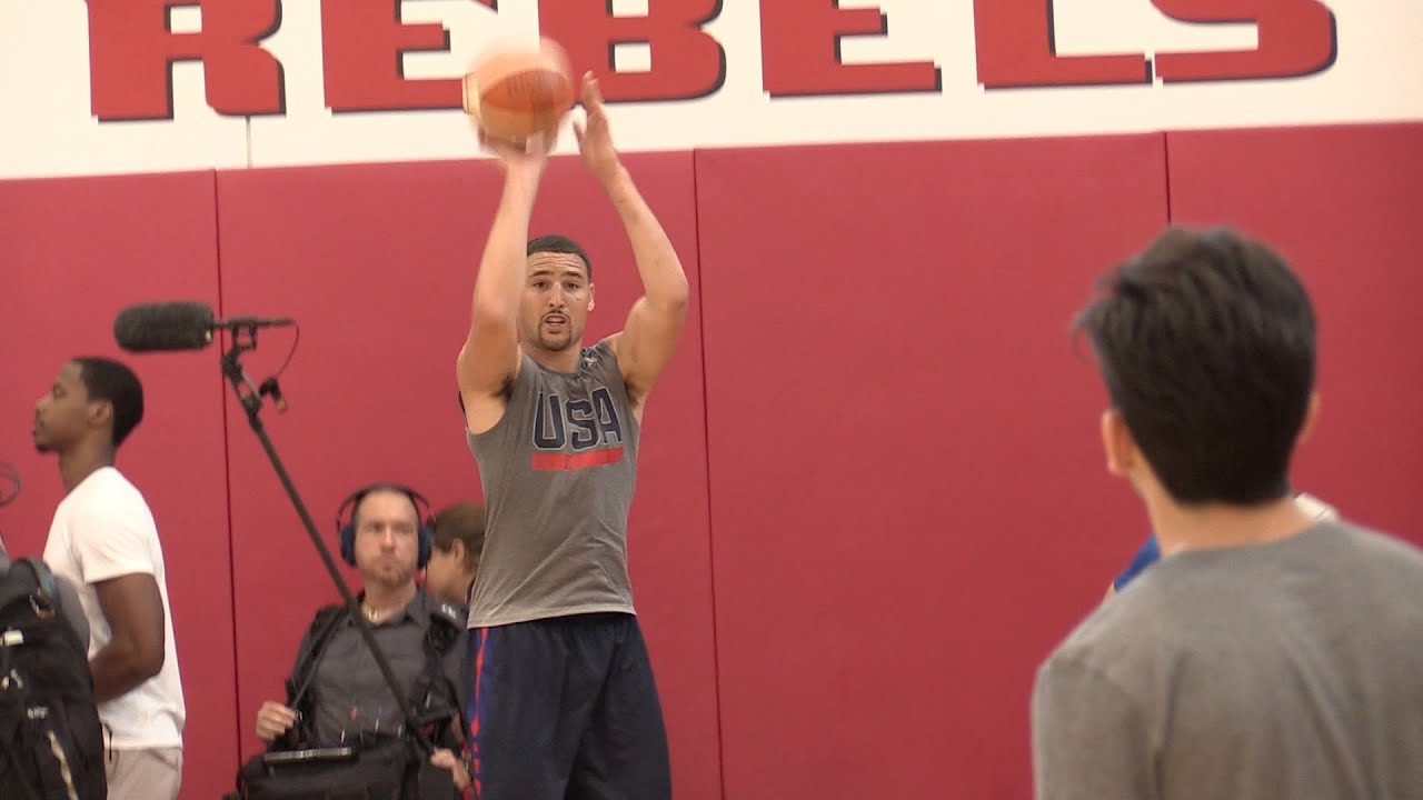 Klay Thompson USA Training Full Highlights | Team USA at UNLV July 2016 ...