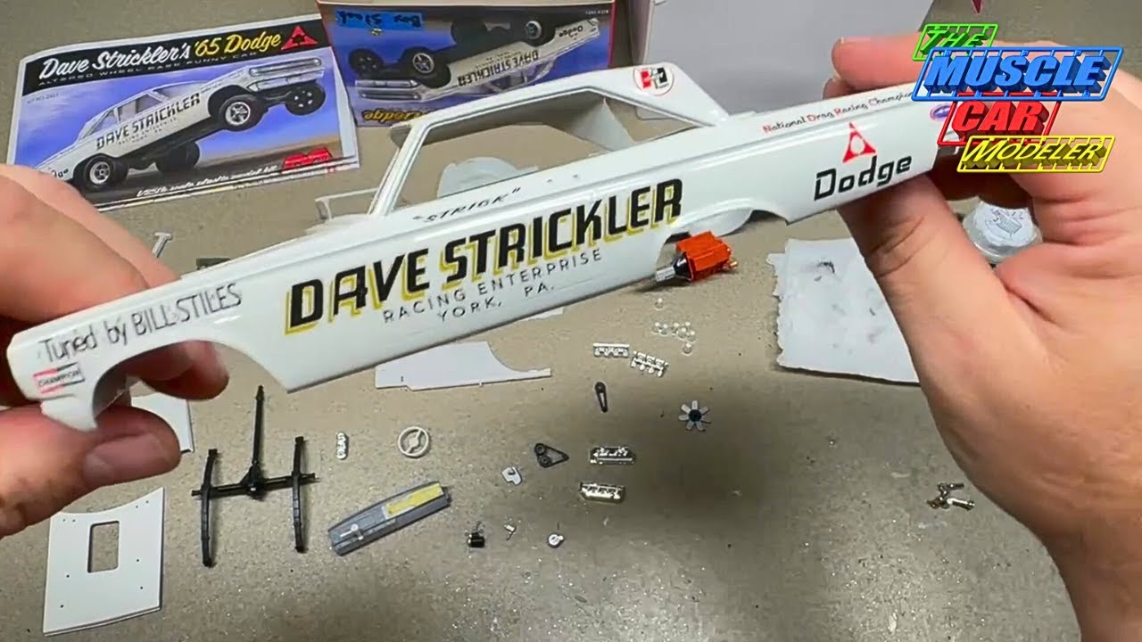 Moebius 1965 Dodge Coronet AWB Dave Strickler Update 1 - YouTube