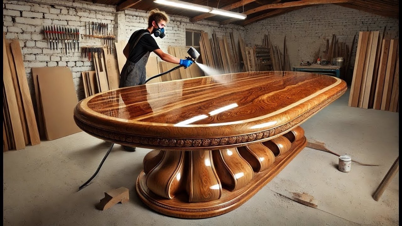 The Carpenter Guy Makes The Best Wooden Workbench // From Start to ...