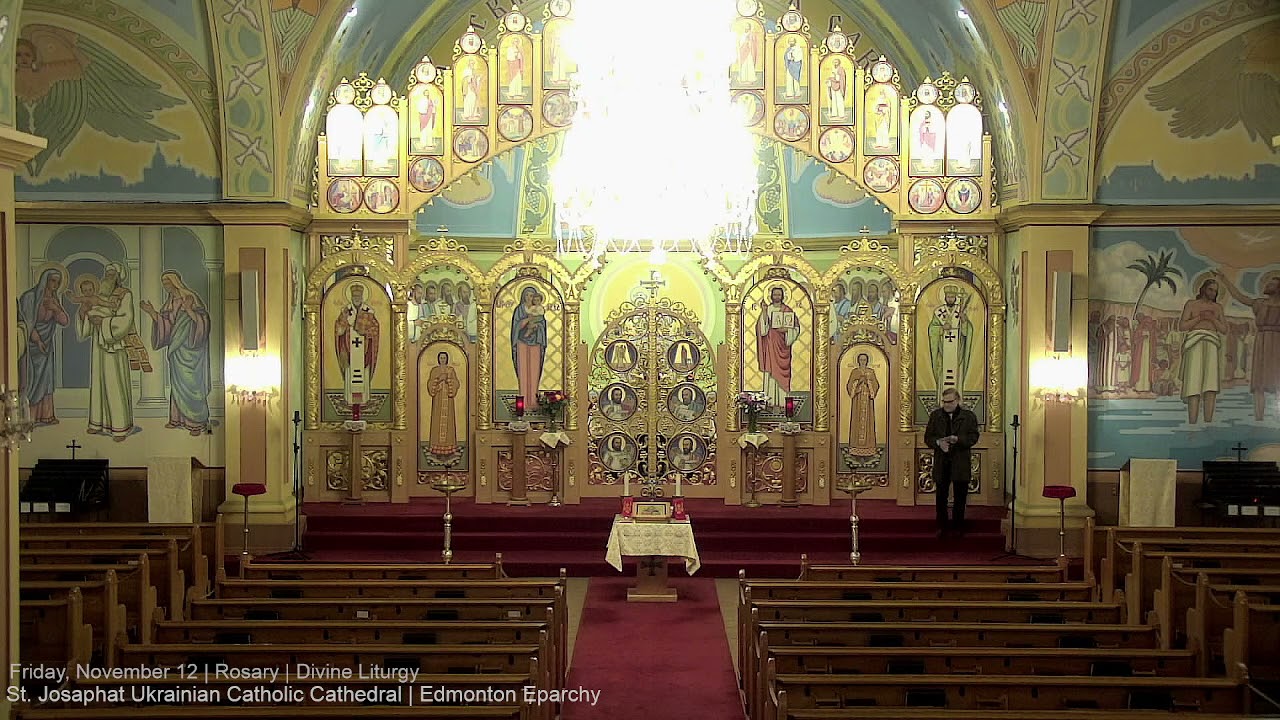 St. Josaphat Ukrainian Catholic Cathedral - Edmonton Eparchy | LIVE ...