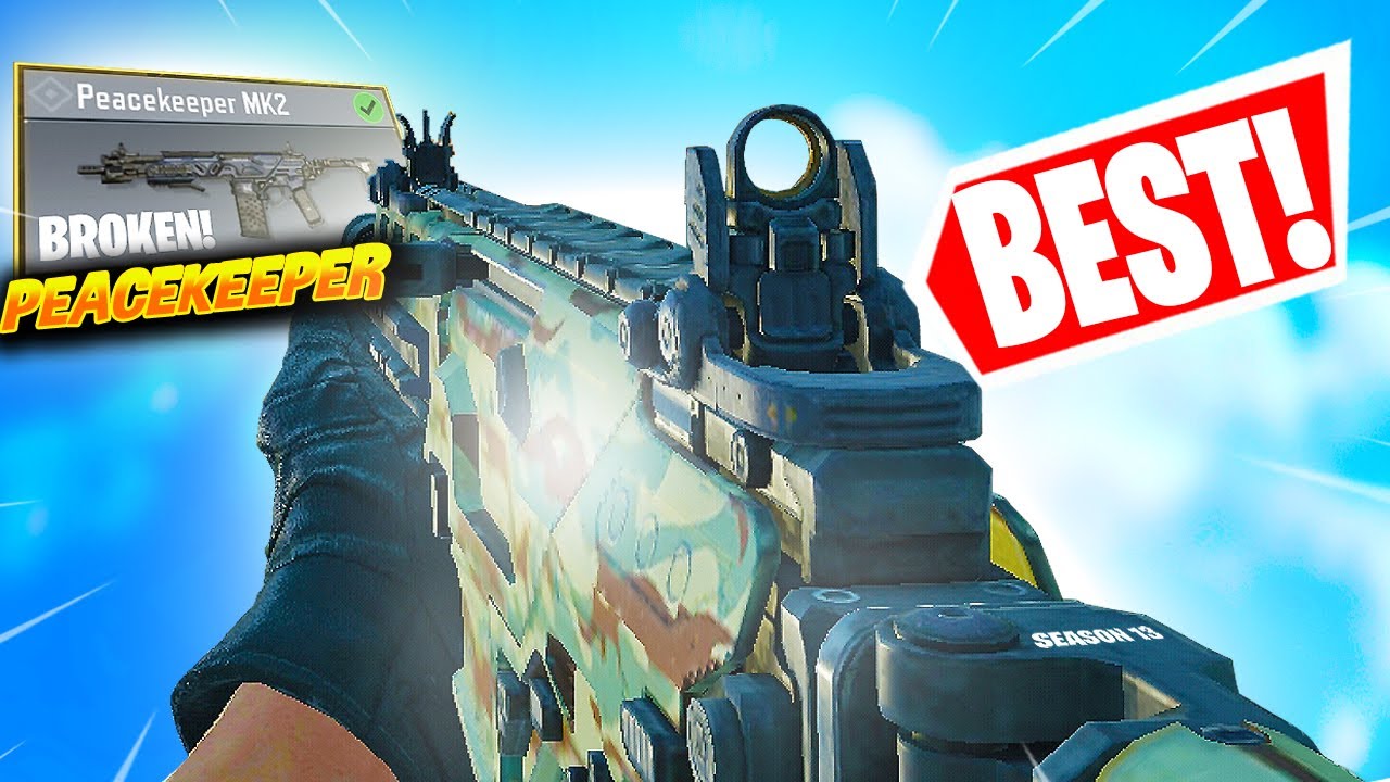 BEST Peacekeeper ZERO RECOIL + FAST ADS Gunsmith Loadout to WIN EVERY ...