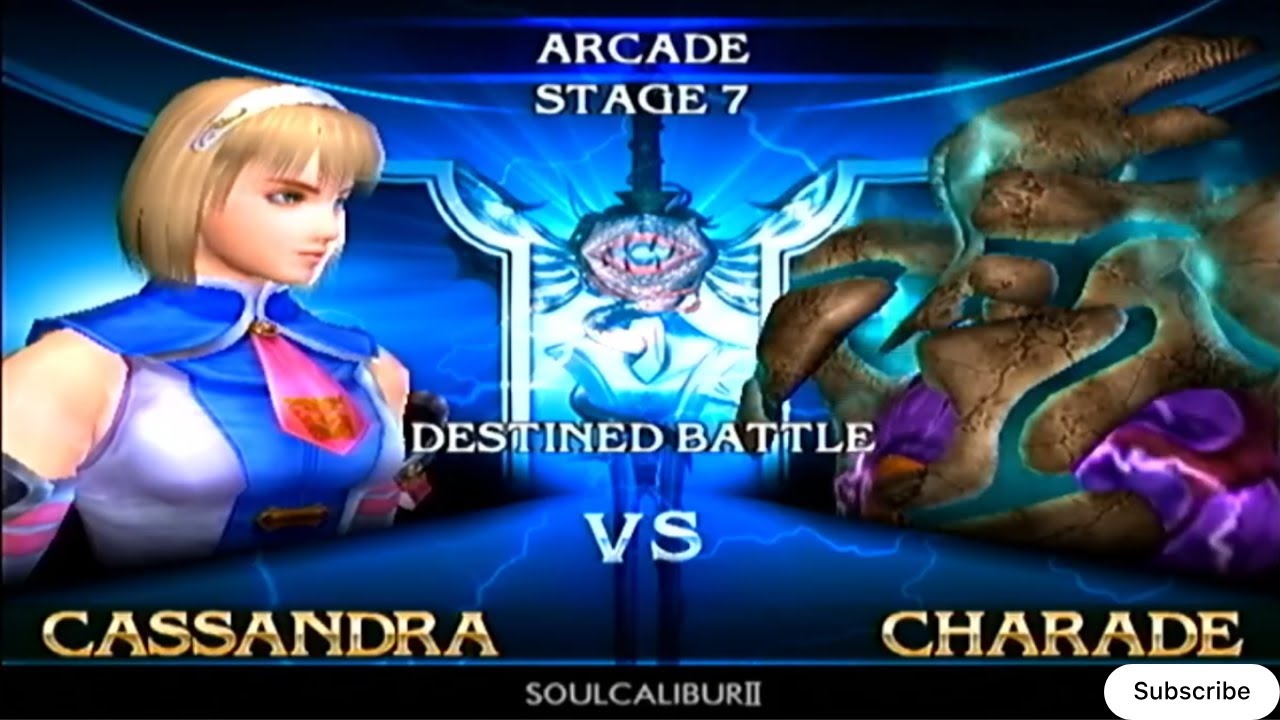 Soul Calibur 2 | Cassandra Arcade Story Playthrough | PS2 Gameplay ...