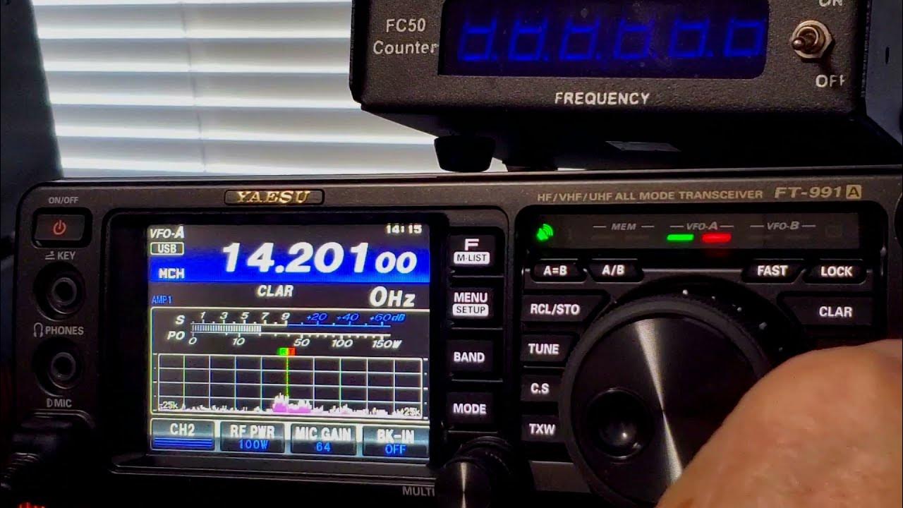 YAESU FT 991A PROGRAMING MEMORY - YouTube
