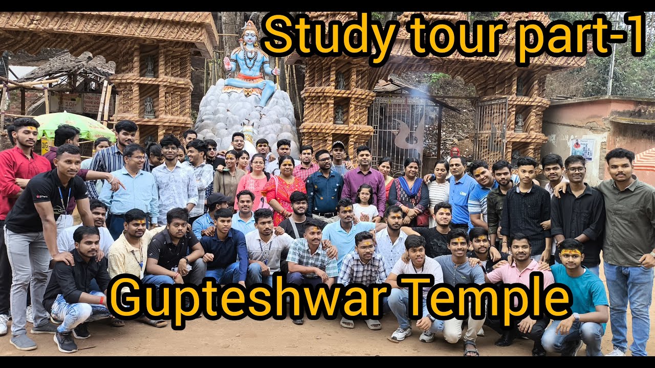 Study tour part-1 (Gcek) || Gupteshwar Temple || Batch-(2021-25) # ...