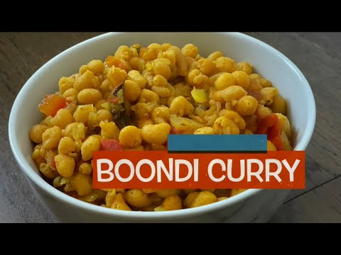 Boondi curry | How to cook Boondi curry | Boondi Kura Recipe - YouTube