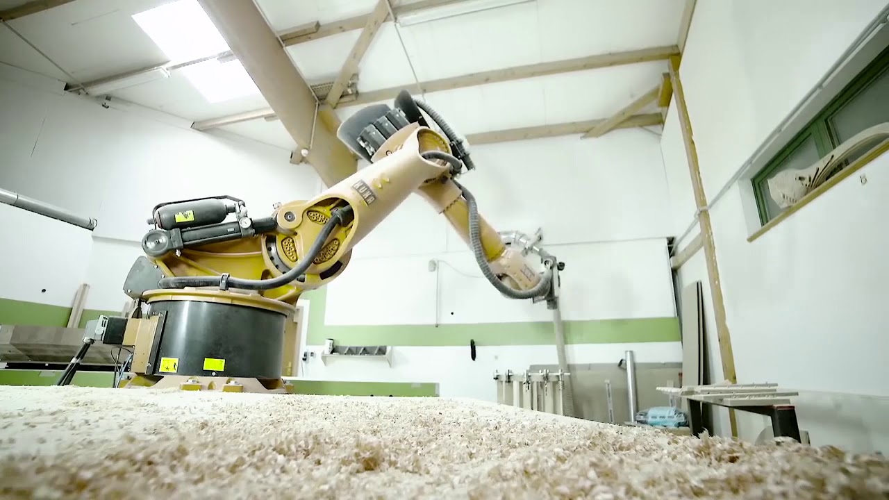 [Pt. 2] Milling of circular staircase stringers using a KUKA robot and ...